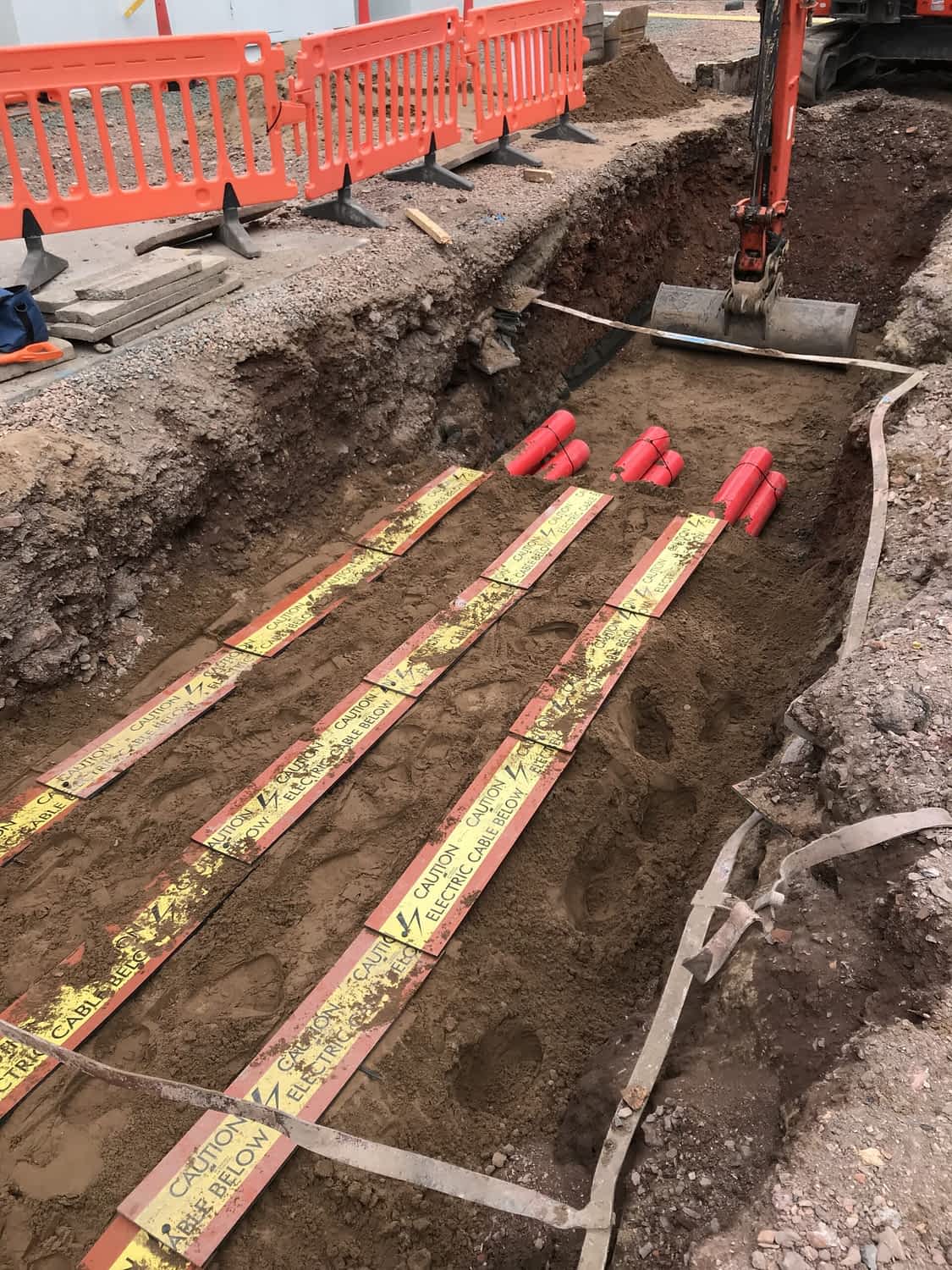 Cable Trough Grangemouth Substation - MCS