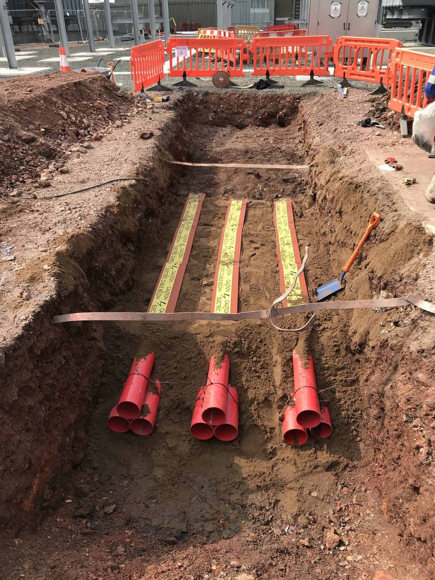 Cable Trough Grangemouth Substation - MCS