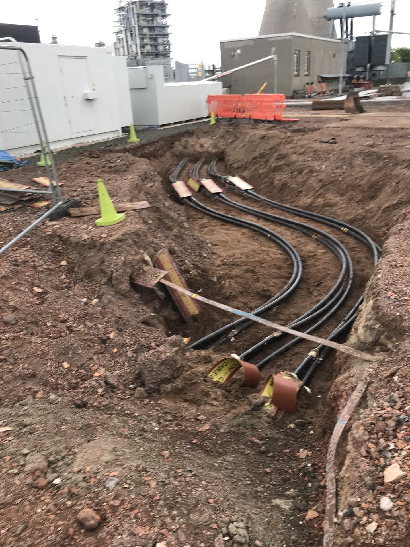 Cable Trough Grangemouth Substation - MCS