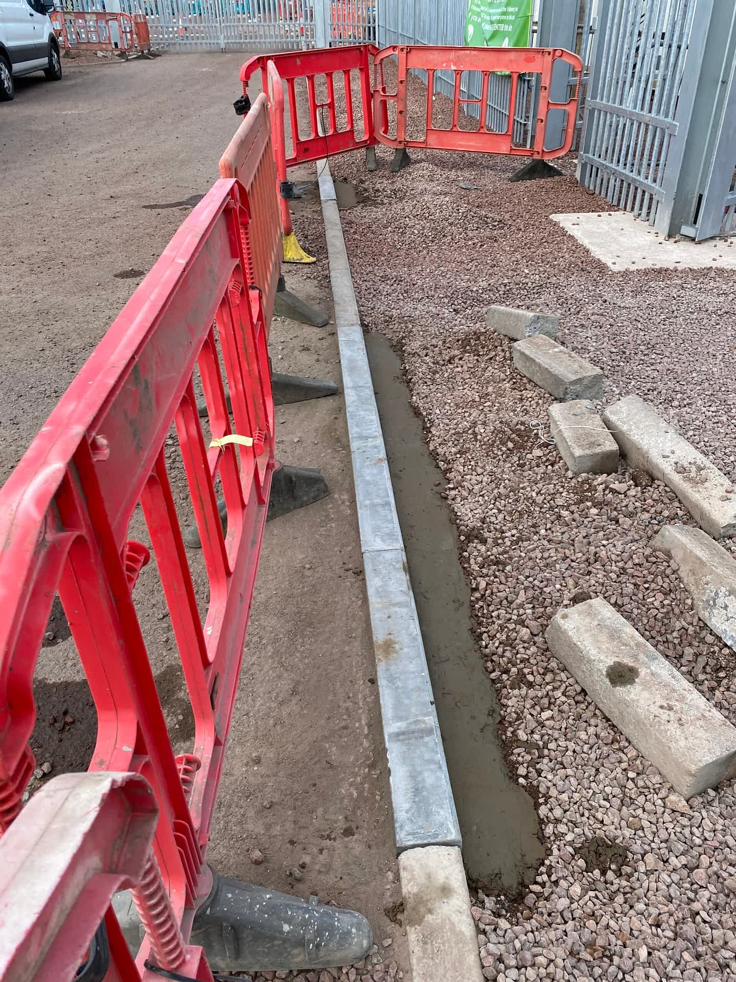 Extension to Concrete Plinth at Douglas North Substation - MCS